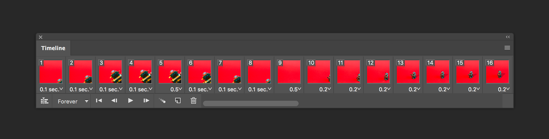 Andrea Trew - Robot Stop-Motion