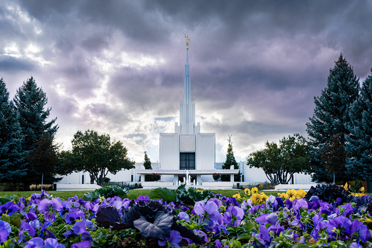 Eternal Elevations - Fine Art Photography - Denver Colorado Temple