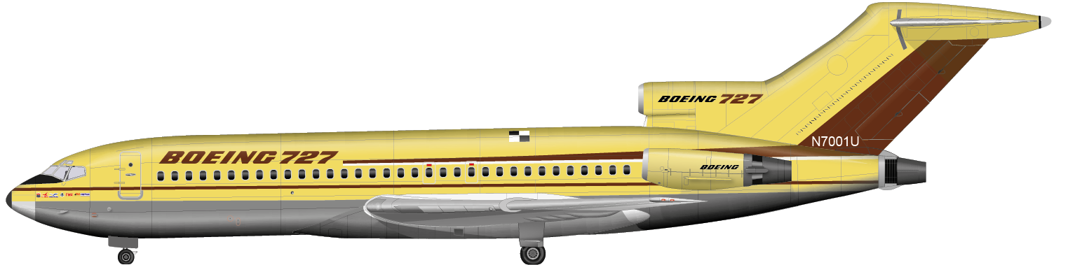 Glyn Chadwick - Boeing 727 prototype