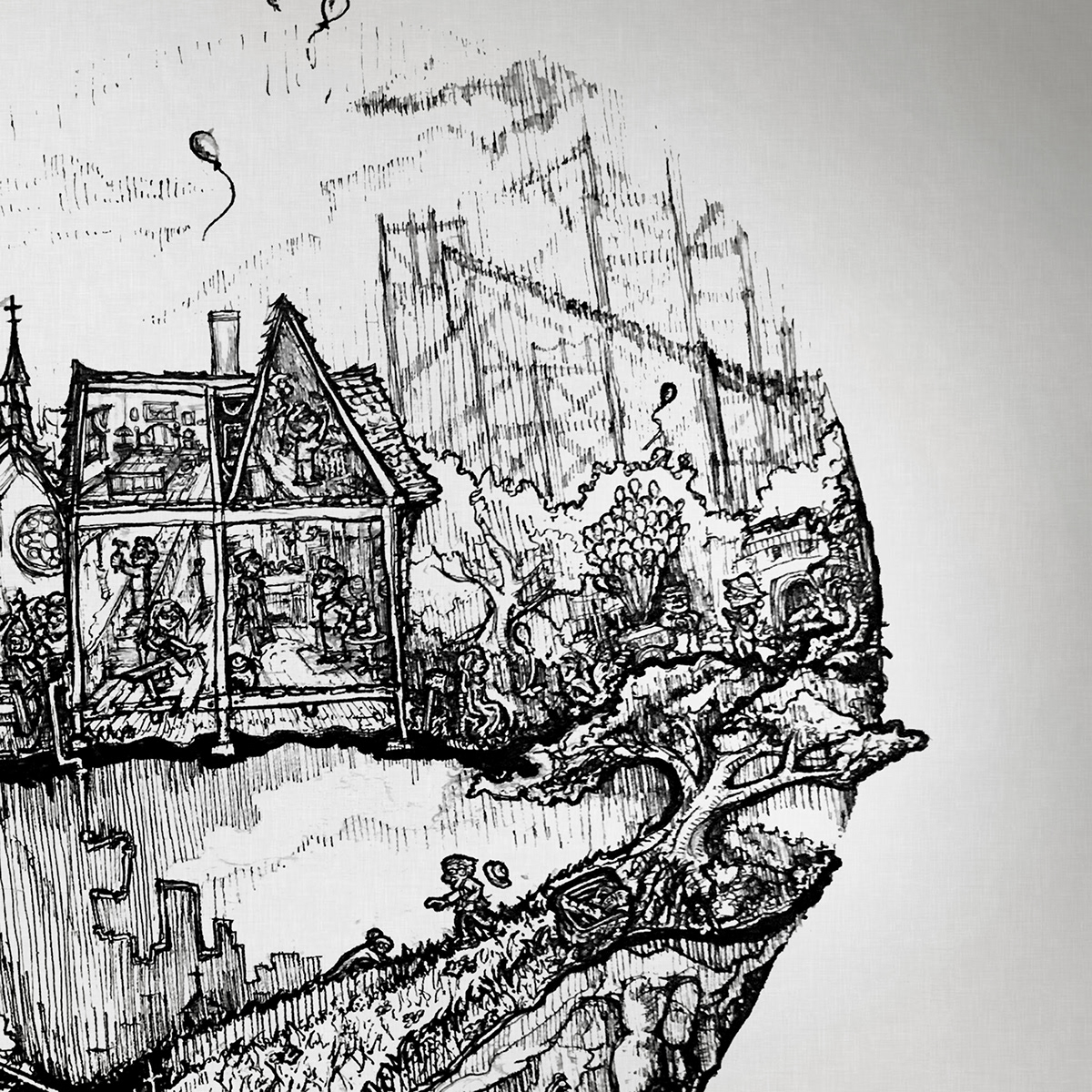 Nick Hammond Design - Cinematic Drawing Series