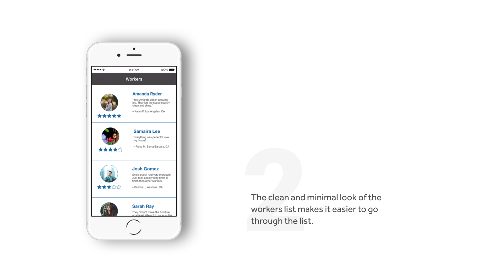 Kinnari Prajapati - Sleek Cleaning App