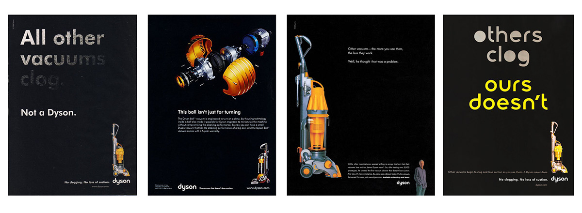 Jan Sto. Domingo - Dyson Print Advertisements