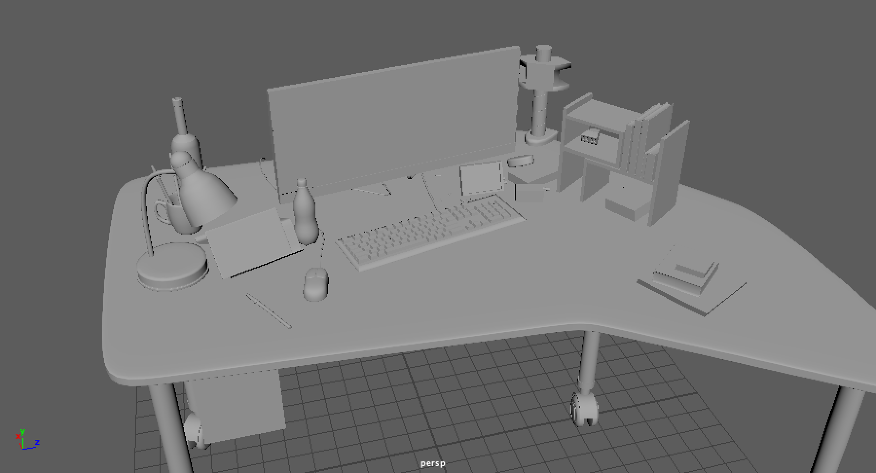 Reagan Burke - Realtime Rendering in Unreal: Desk