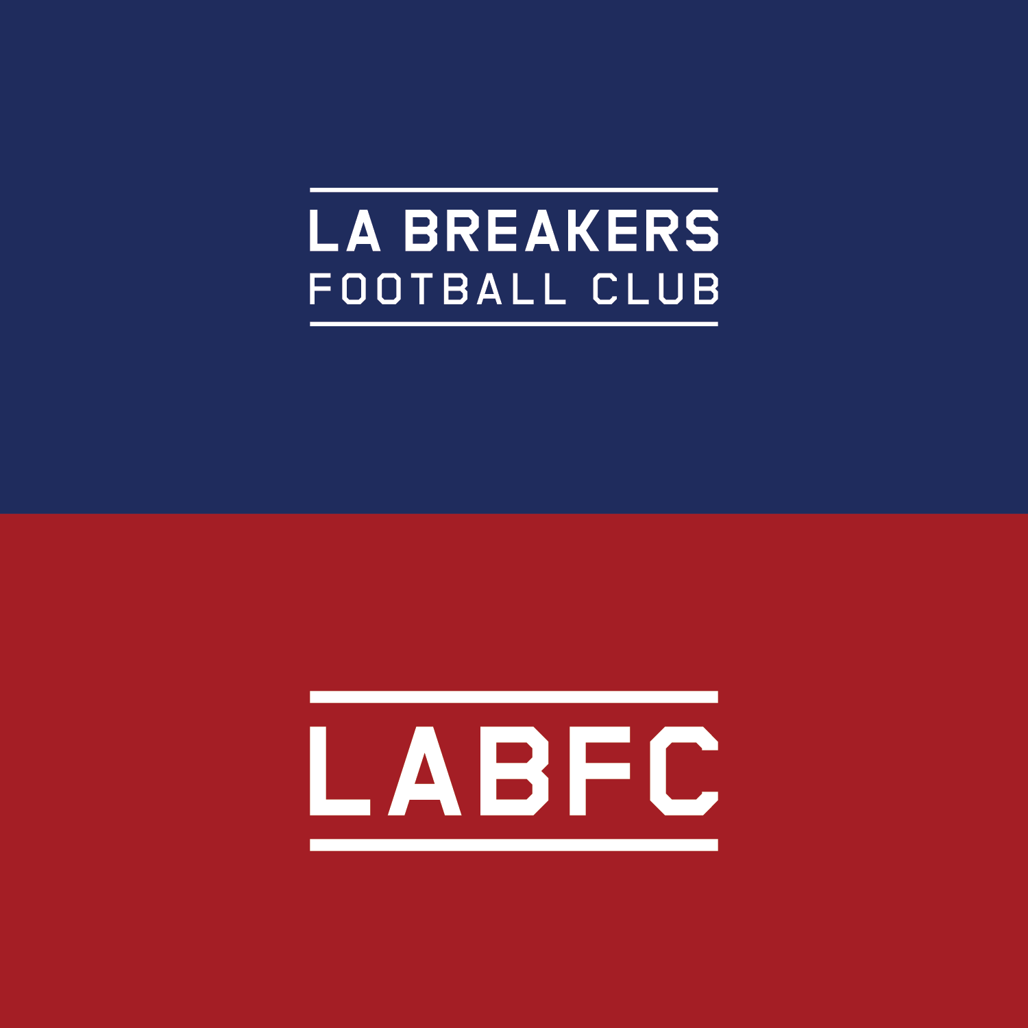 Running Fox Designs - Logo & Identity | Los Angeles Breakers Football Club
