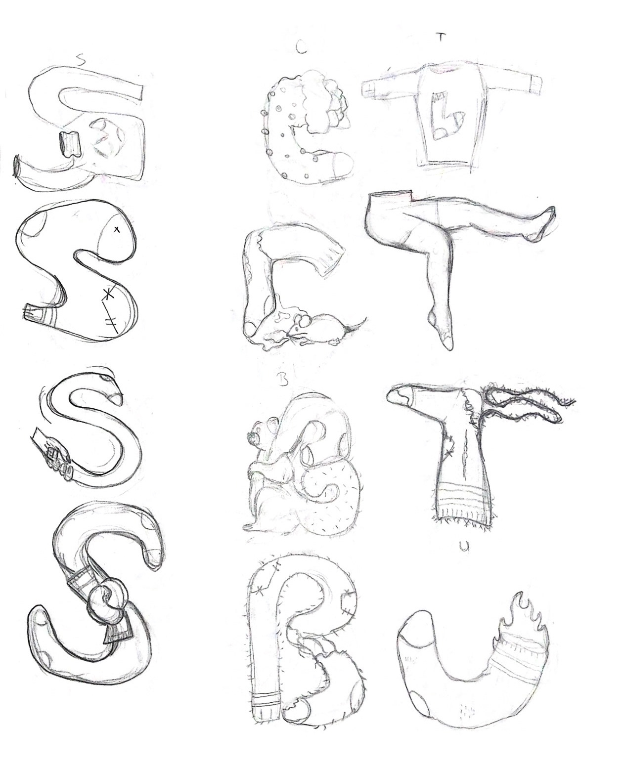Laxmi Manosca - Sock To be You Alphabet