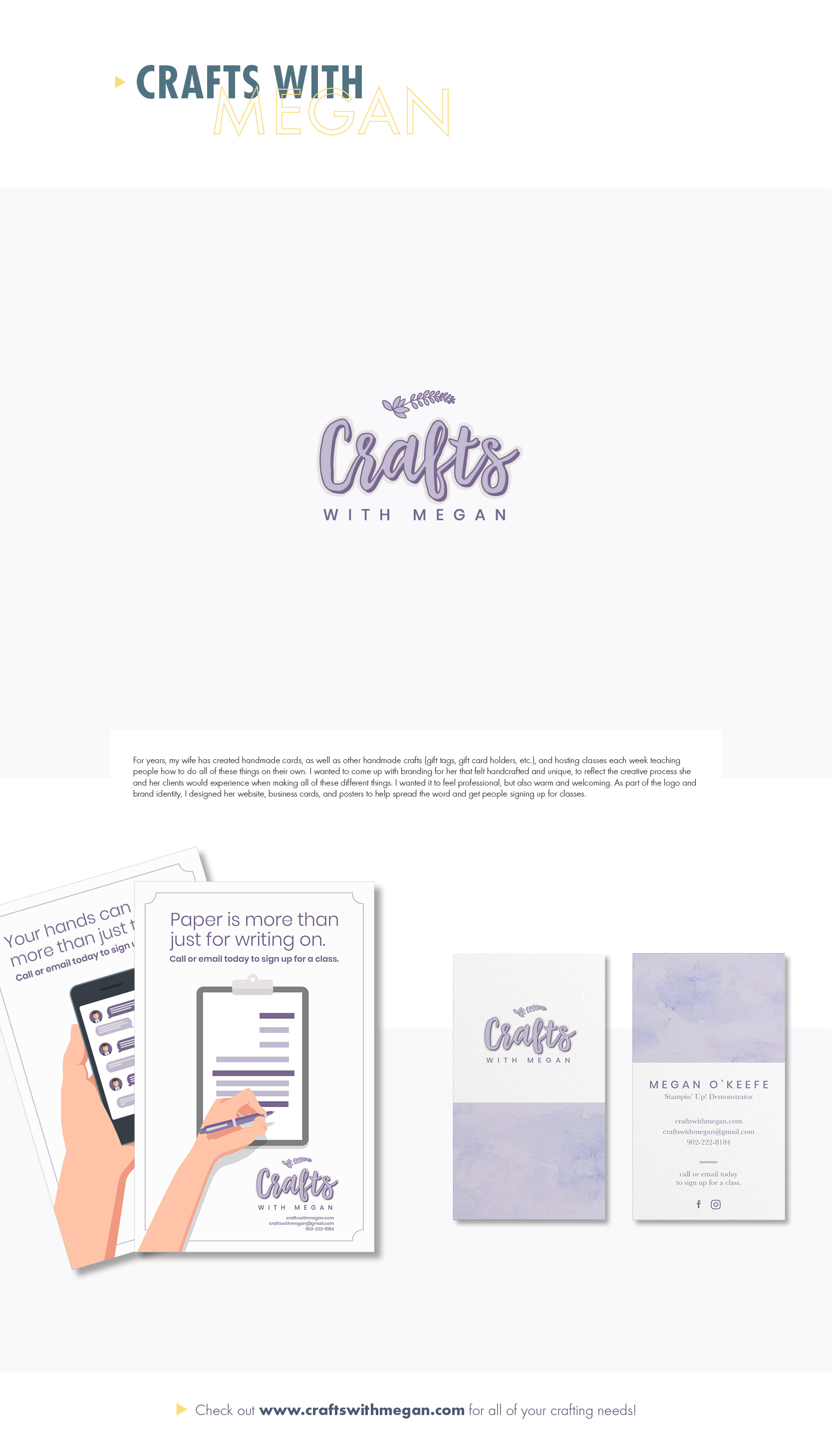 Andy Longaphy - Crafts with Megan