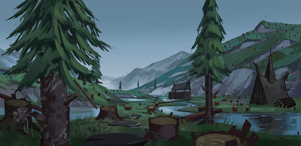 Risd Illustration Senior Show - Visual Development