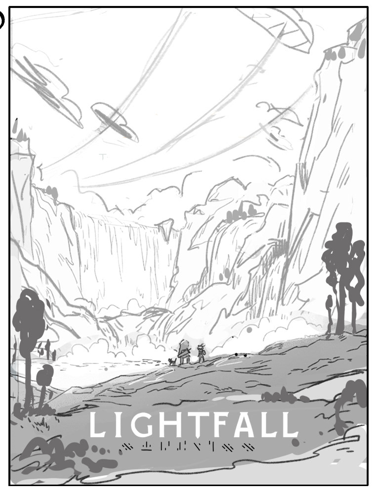 Tim Probert - Lightfall Poster No. 1