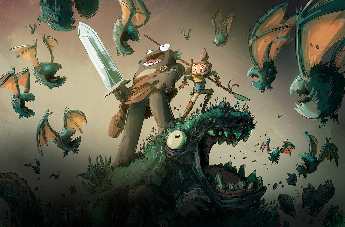 Tim Probert - Lightfall - Style Frames