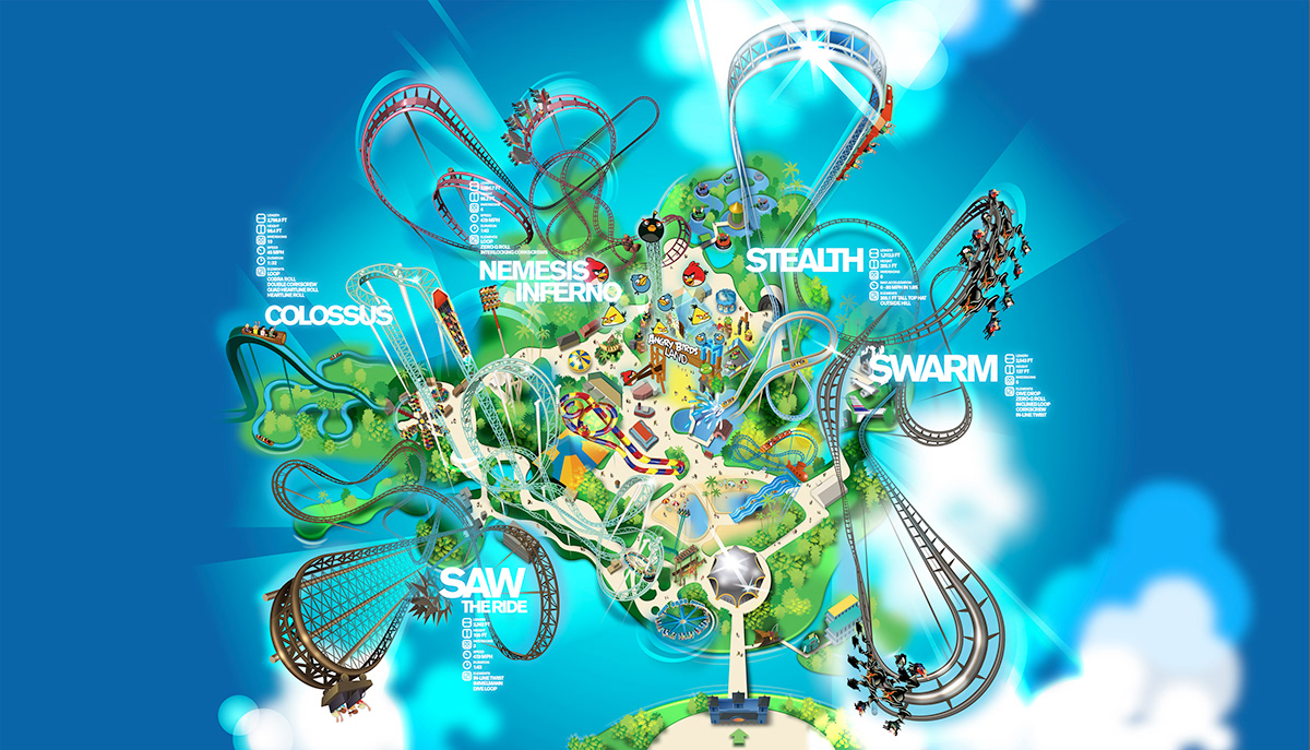 Visual Maps . - Thorpe Park