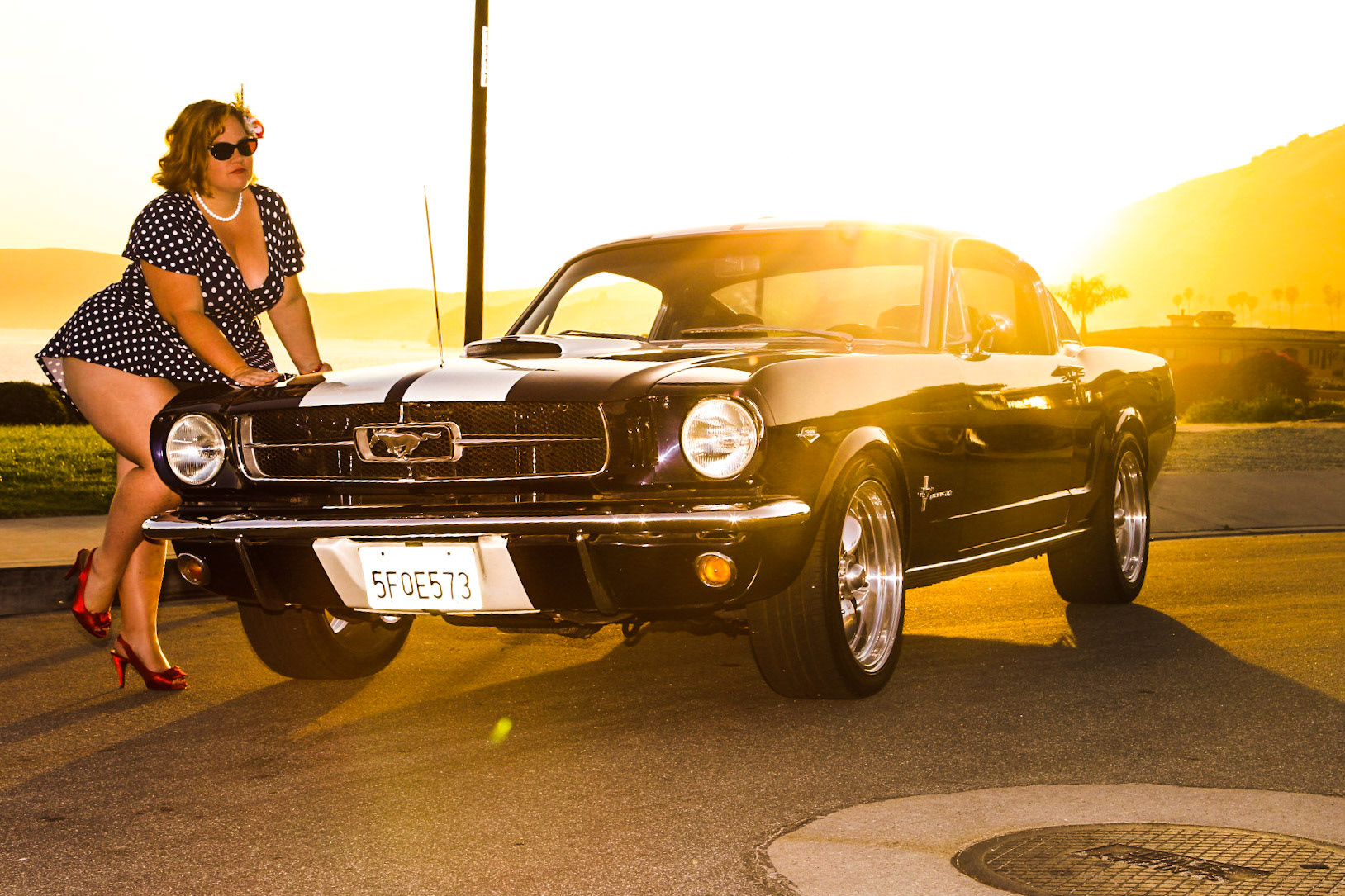 Dean Ledgerwood Mustang And Pin Up
