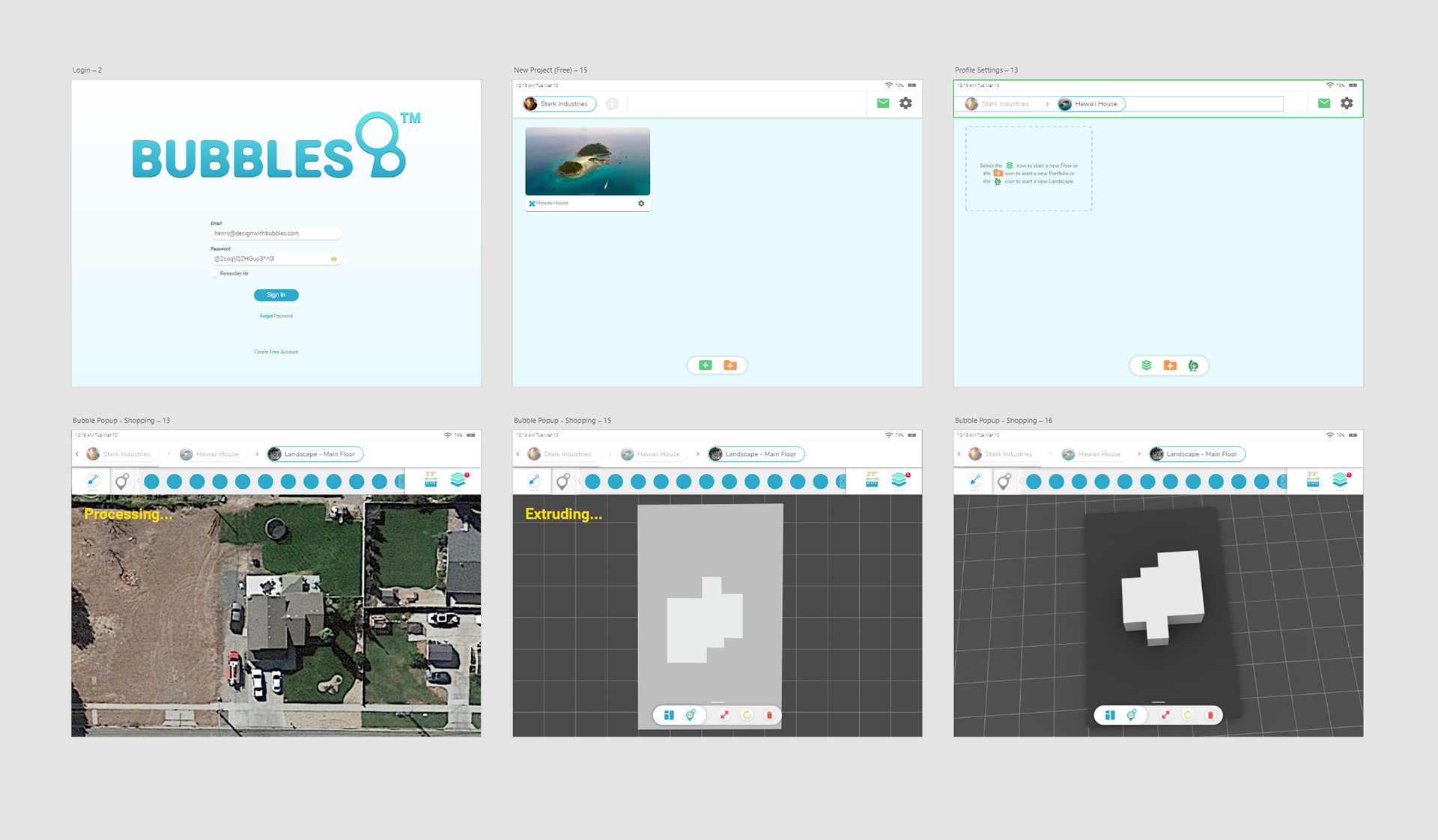 Joshua Humphreys - Bubbles UI/UX - Boom Interactive