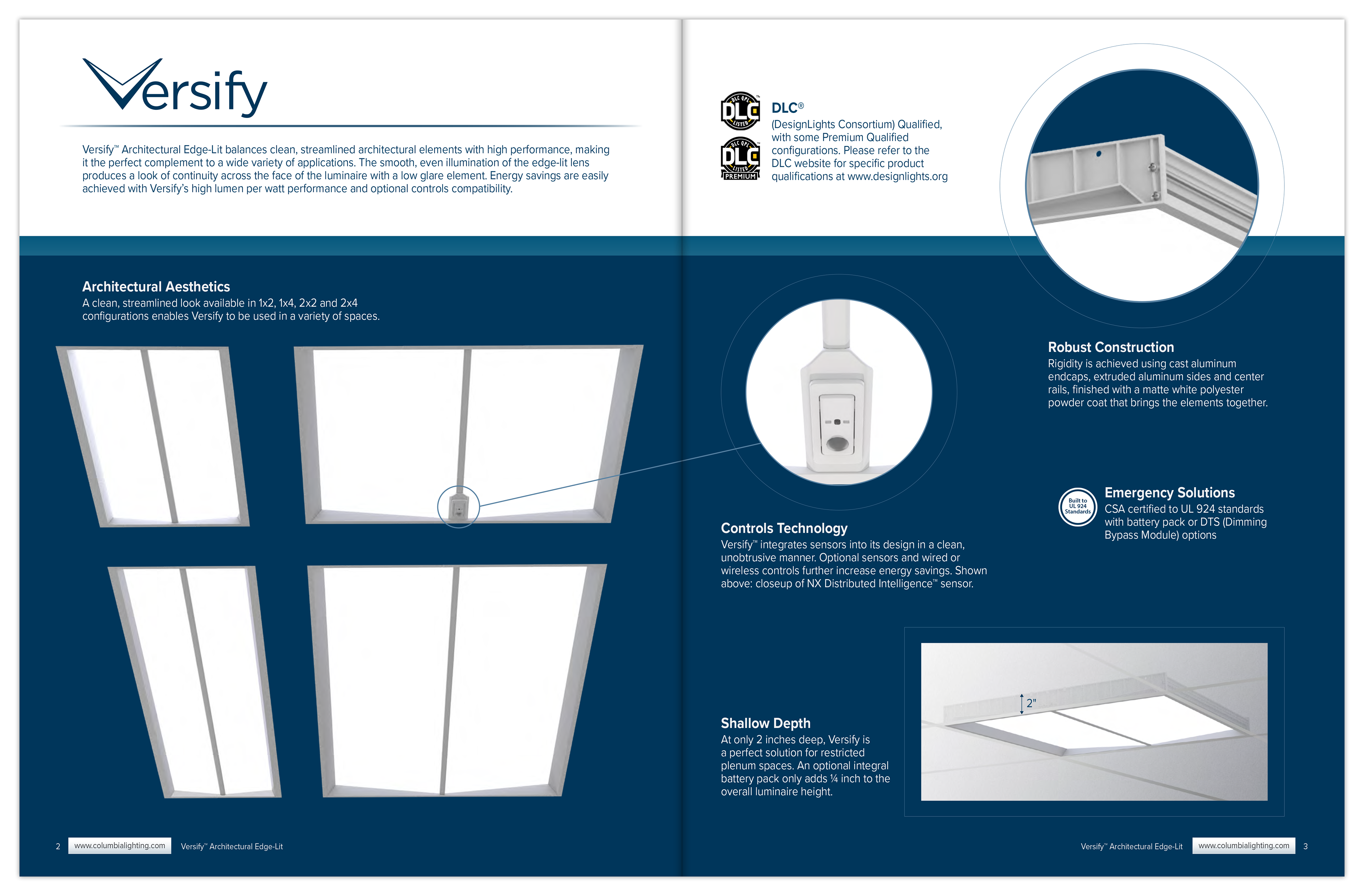 Annie Nicholson Graphic Design - Commercial Lighting Brochure